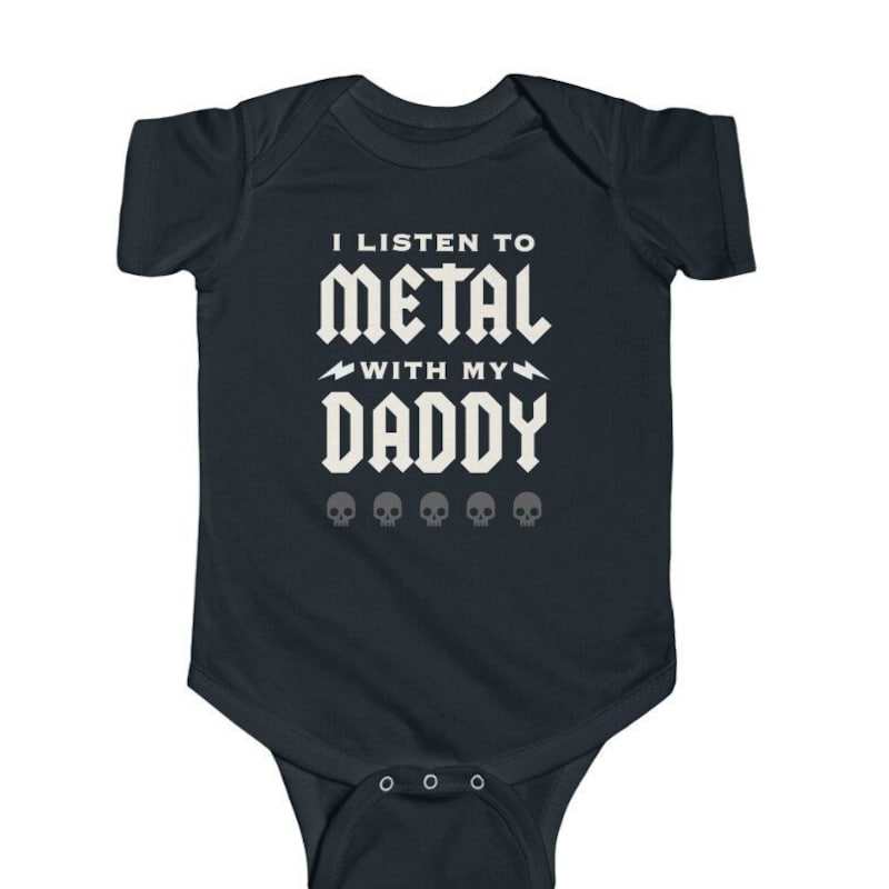 Heavy Metal Music Babies - Etsy