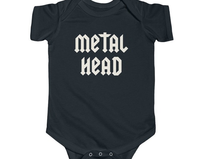 Metal Fan Baby Bodysuit: Goth Rock New Parent Gift, Sleepnot - Etsy Canada