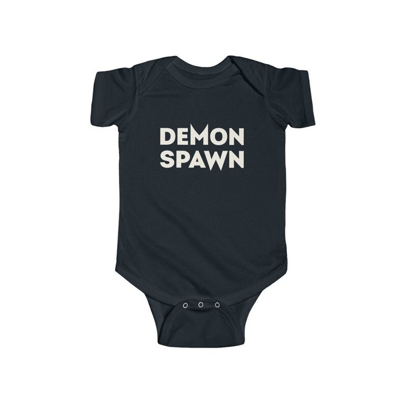 Demon Spawn Gothic Baby Bat Clothes Alternative Baby - Etsy