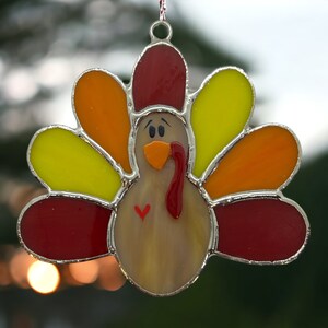 Switchables Glass Cover- Turkey (thanksgiving Decor/stained Glass/gift ...