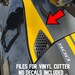 Frunk Accent Decal Template for Can-am Ryker SVG and PDF Files for Any ...