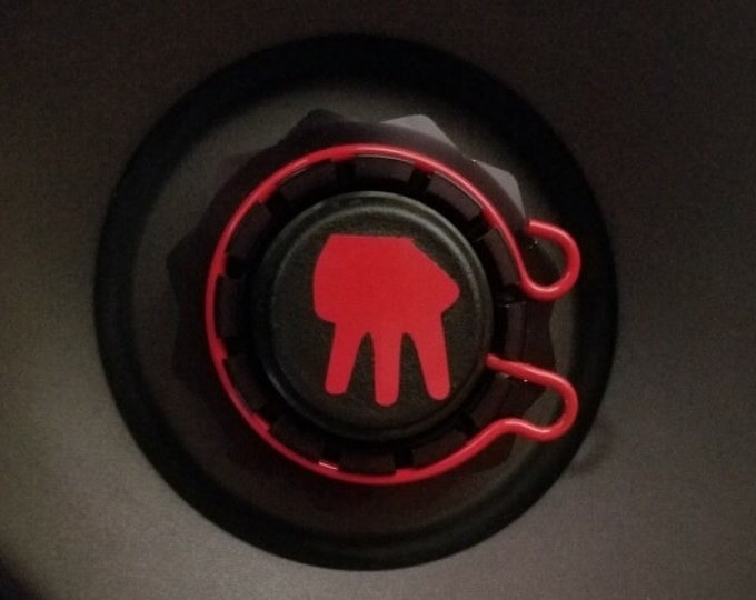 3 Down Biker Wave Decals for Prescott Wheel Hub Caps and Hood Accent ...