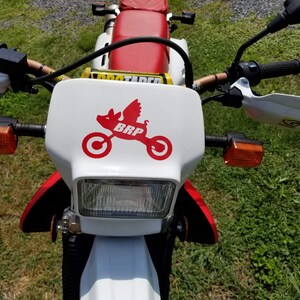 Big Red Pig Decal for Honda XR650L or XR650R (2 Pack) - Etsy