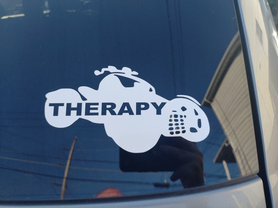 3 Wheel Therapy Decals for Can-am Ryker Window or Laptop 2 - Etsy