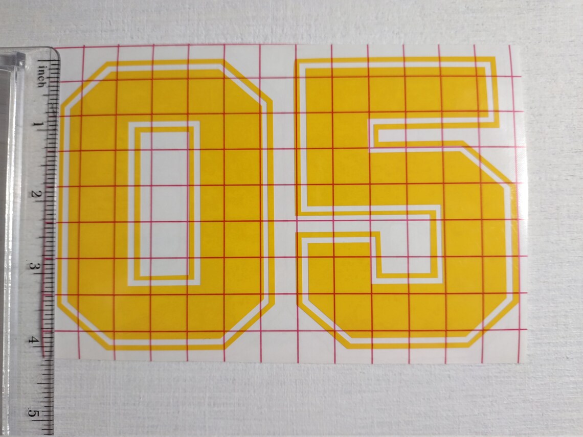 Custom Racing Number Decals set of 2 Pick Any 2 Numbers - Etsy