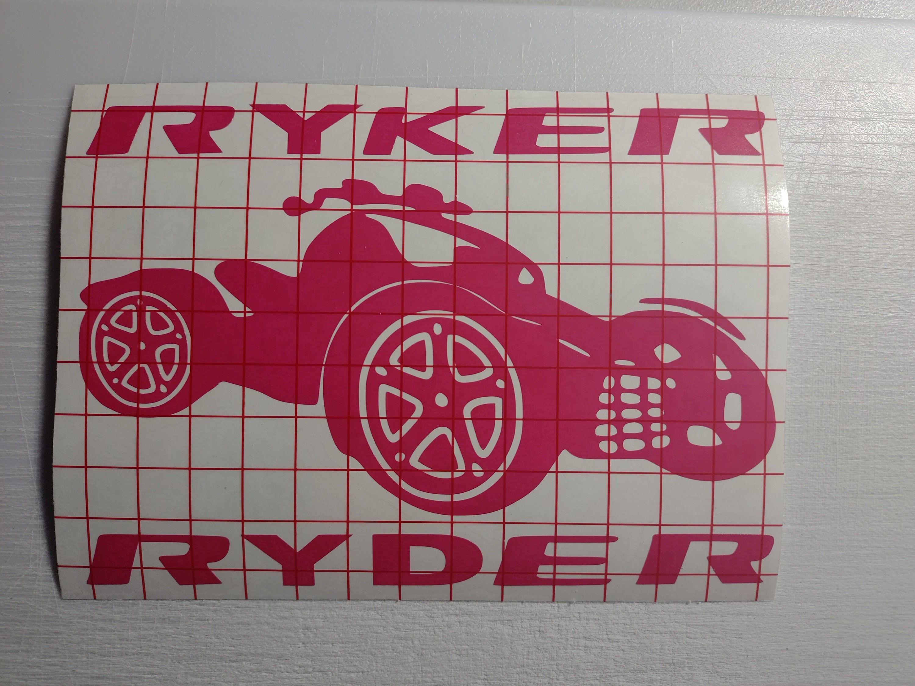 Ryker Ryder Decal for Can-am Ryker Car Window and Laptop | Etsy