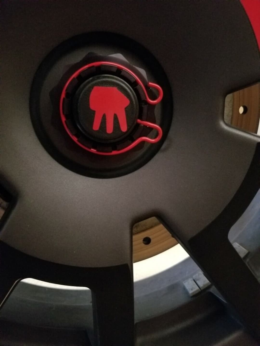 3 Down Biker Wave Decals for Prescott Wheel Hub Caps and Hood Accent ...