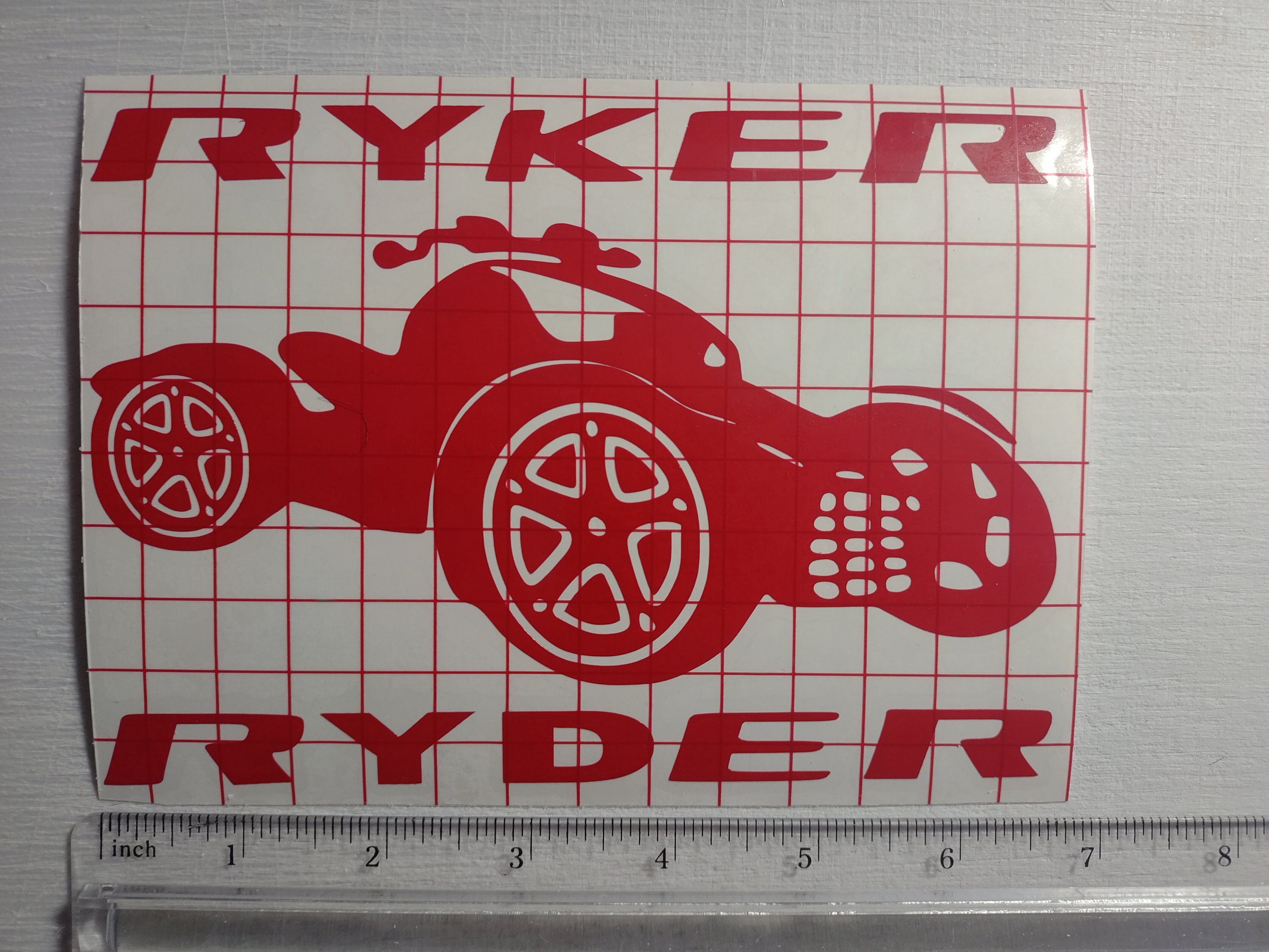 Ryker Ryder Decal for Can-am Ryker Car Window and Laptop | Etsy