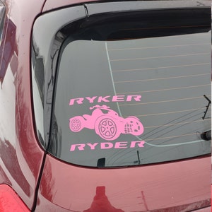 Ryker Ryder Decal for Can-am Ryker, Car Window, and Laptop - Etsy