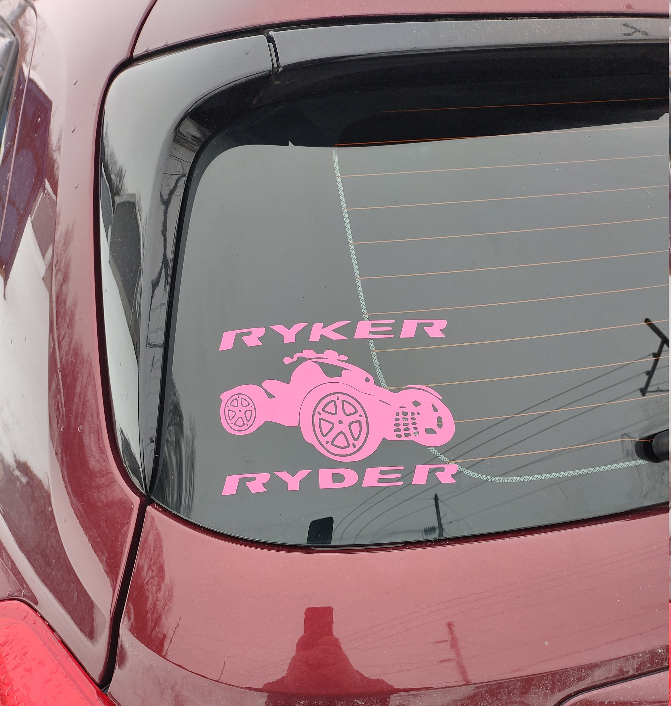 Ryker Ryder Decal for Can-am Ryker Car Window and Laptop | Etsy