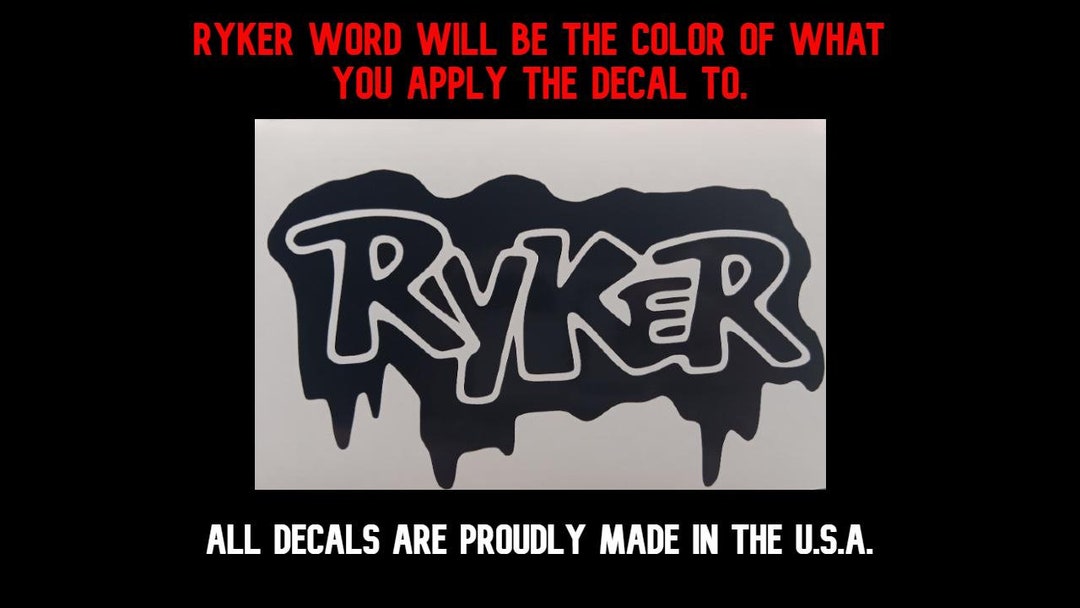 Ryker Splash Decals for Can-am Ryker Panels or Hood Accent (2 Pack) - Etsy