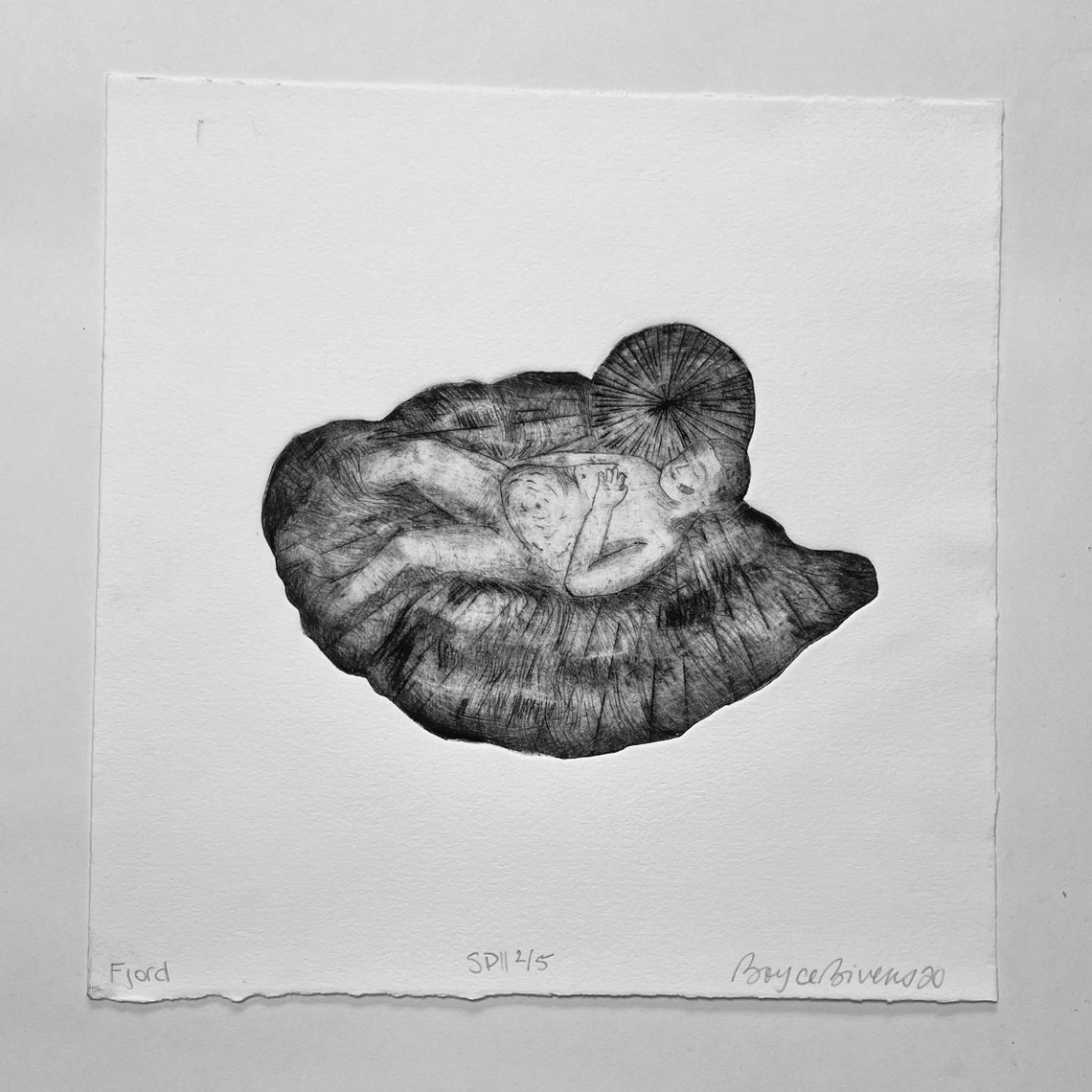 Intaglio Etching Drypoint Prints 2 Variations - Etsy