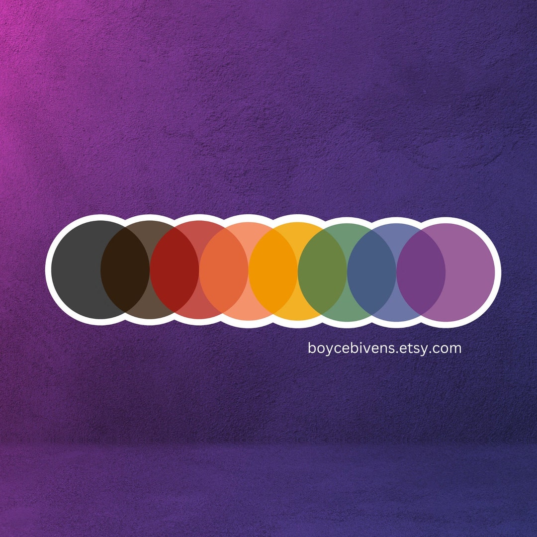 Progressive Pride Bubble Sticker Laptop Decal waterproof - Etsy