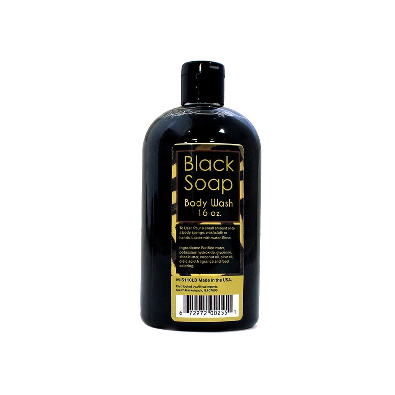 Liquid Black Soap/body Wash - 16 Oz. - Etsy