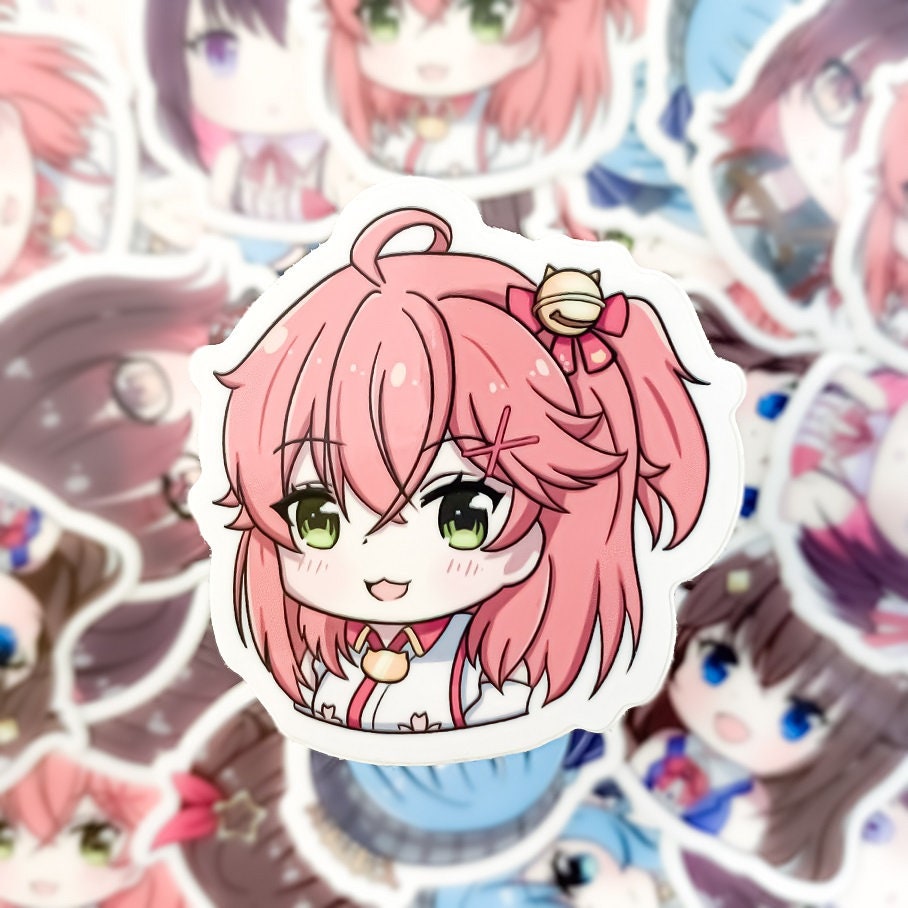 Hololive 0th Gen 2 Vinyl Sticker - Etsy