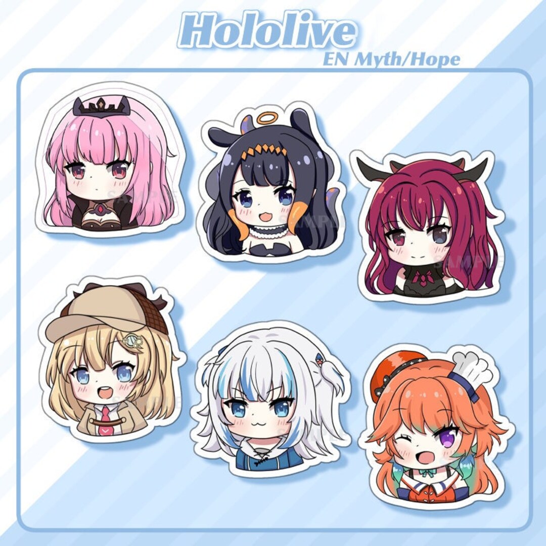 Hololive EN Myth/hope 2 Vinyl Sticker - Etsy