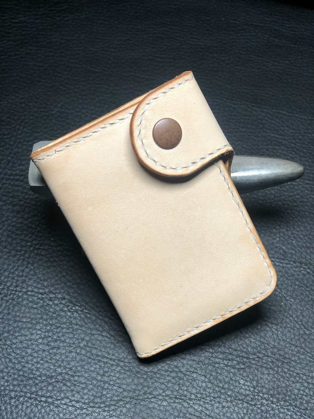 Leather Biker Wallet, Biker Style Wallet, Women's Leather Wallet, Men's ...