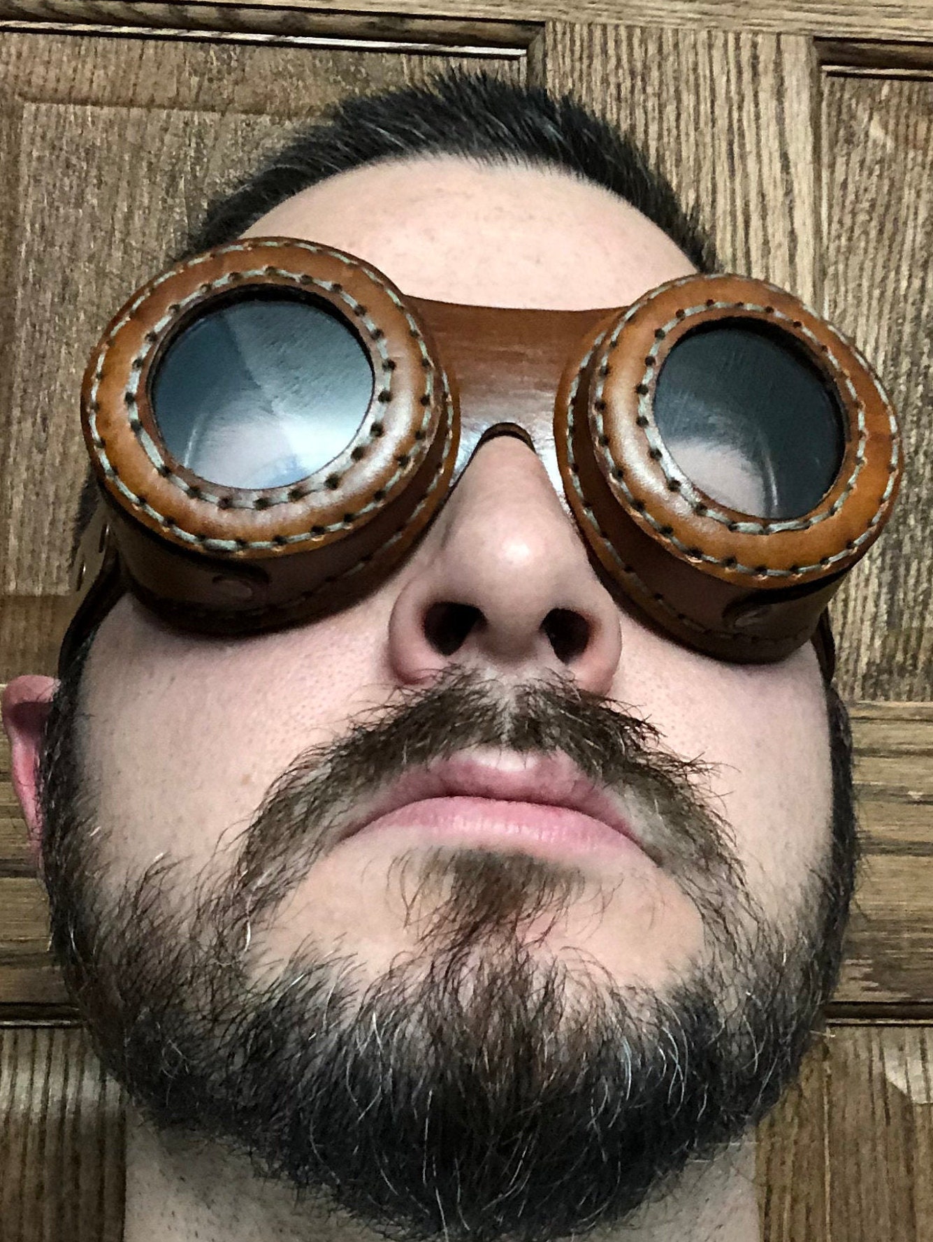 Handmade Leather Steampunk Goggles Adjustable Goggle Victorian | Etsy