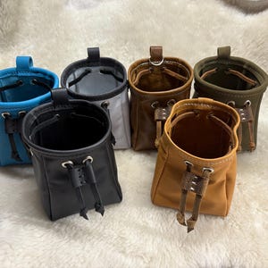 Leather Dice Bag, Coin Pouch, D&D, Dungeons and Dragons, Drawstring ...