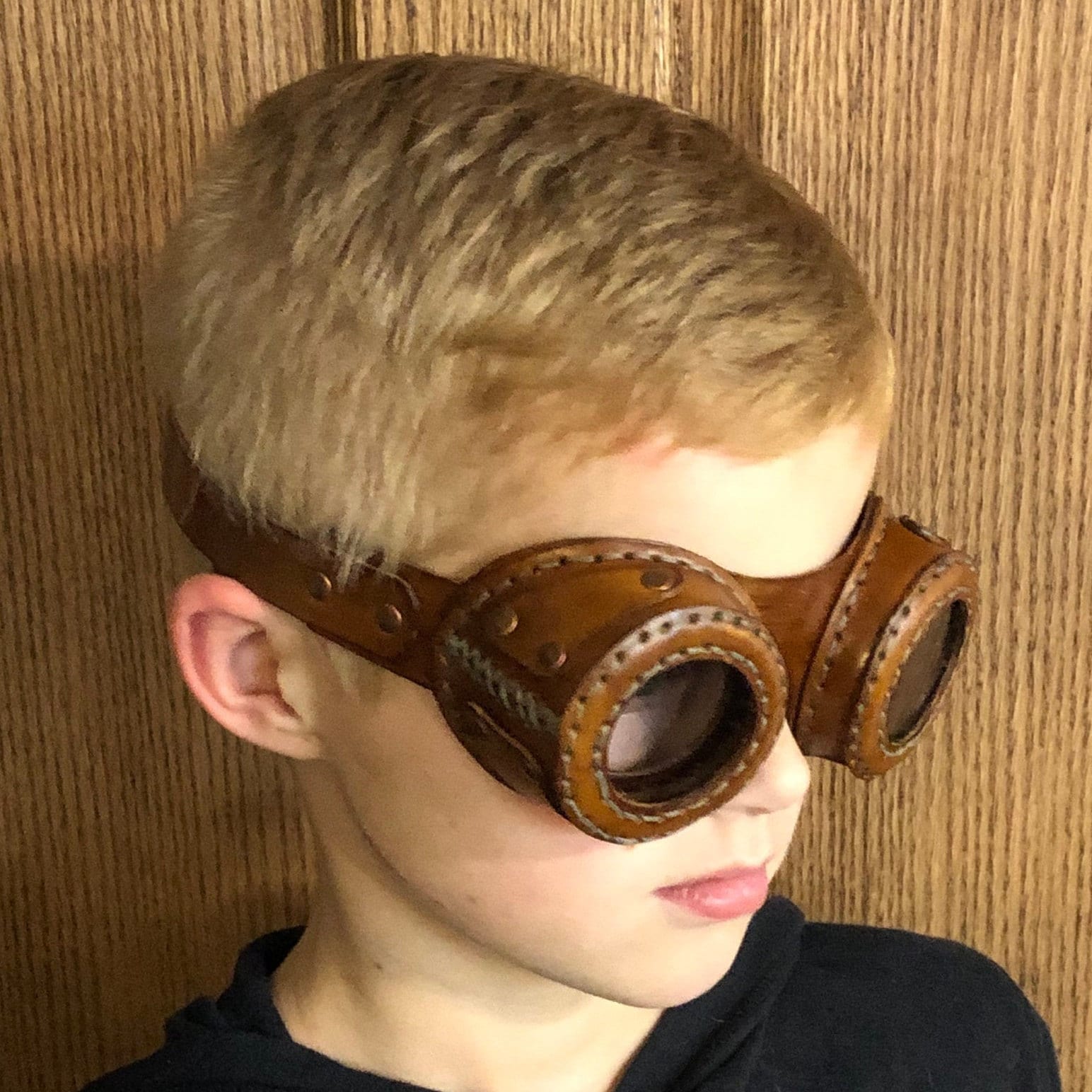 Handmade Leather Steampunk Goggles Adjustable Goggle Victorian | Etsy