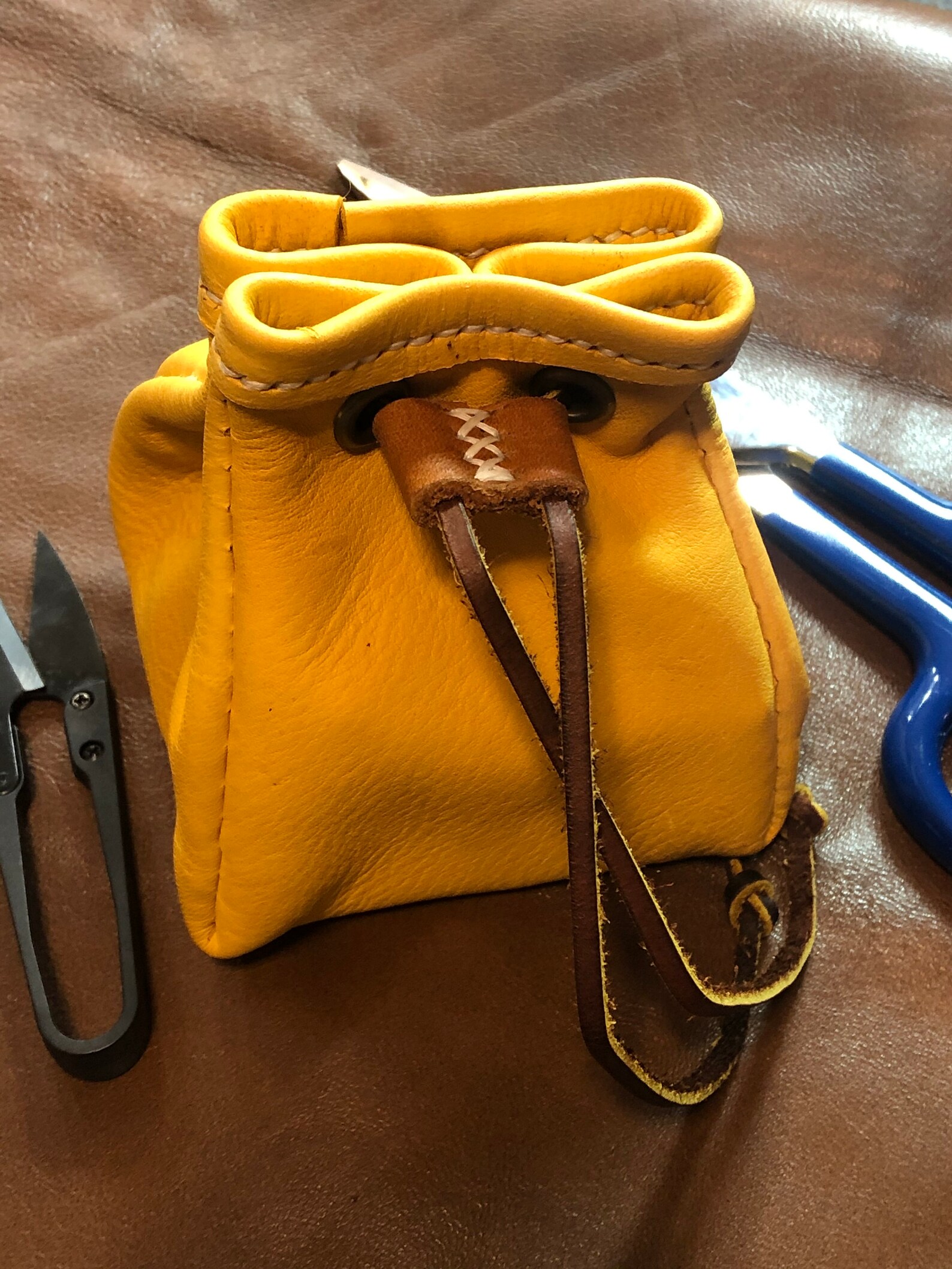 Leather Dice Bag, Coin Pouch, D&D, Dungeons and Dragons, Drawstring ...