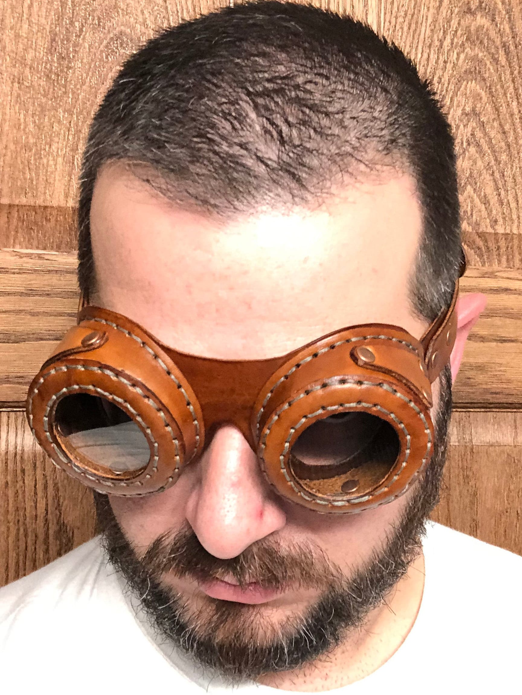 Handmade Leather Steampunk Goggles Adjustable Goggle Victorian | Etsy