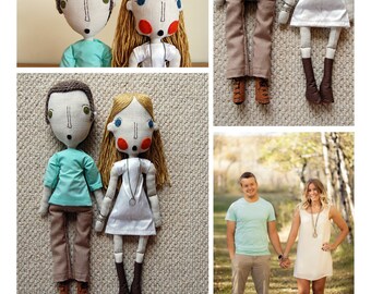 Rag Dolls Custom Dolls and Knit Teddy Bears by simplijessi on Etsy