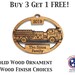Personalized Fire Truck Ornament Firefighter Gift Custom Engraved Fire ...