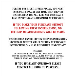 Name Tag 1" X 3" Custom Engraved Name Badge Employee Custom ...