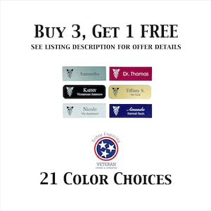 VETERINARY Name Tag Vet Tech Veterinarian DVM RVT Name Badge Veterinary ...