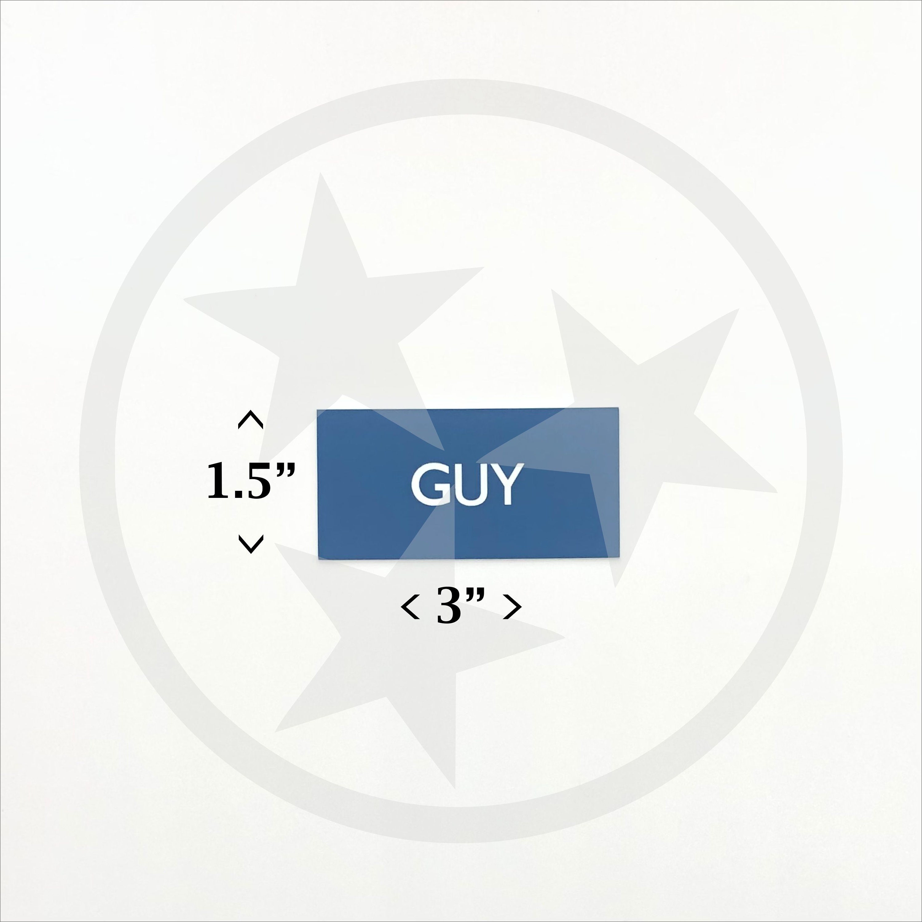 Free GUY Name Tag Non Playable Character Movie Cosplay Name - Etsy