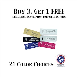 MEDICAL Name Tag Nurse Medical Assistant RN Doctor Physician Name Badge ...