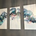 Colorful Triptych Dutch Pour Canvas Art - Etsy