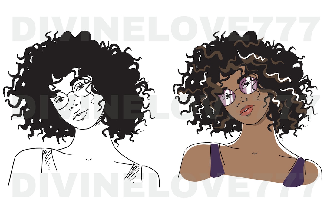 Mixed Chick SVG PNG Black Woman SVG Svg Bundle - Etsy