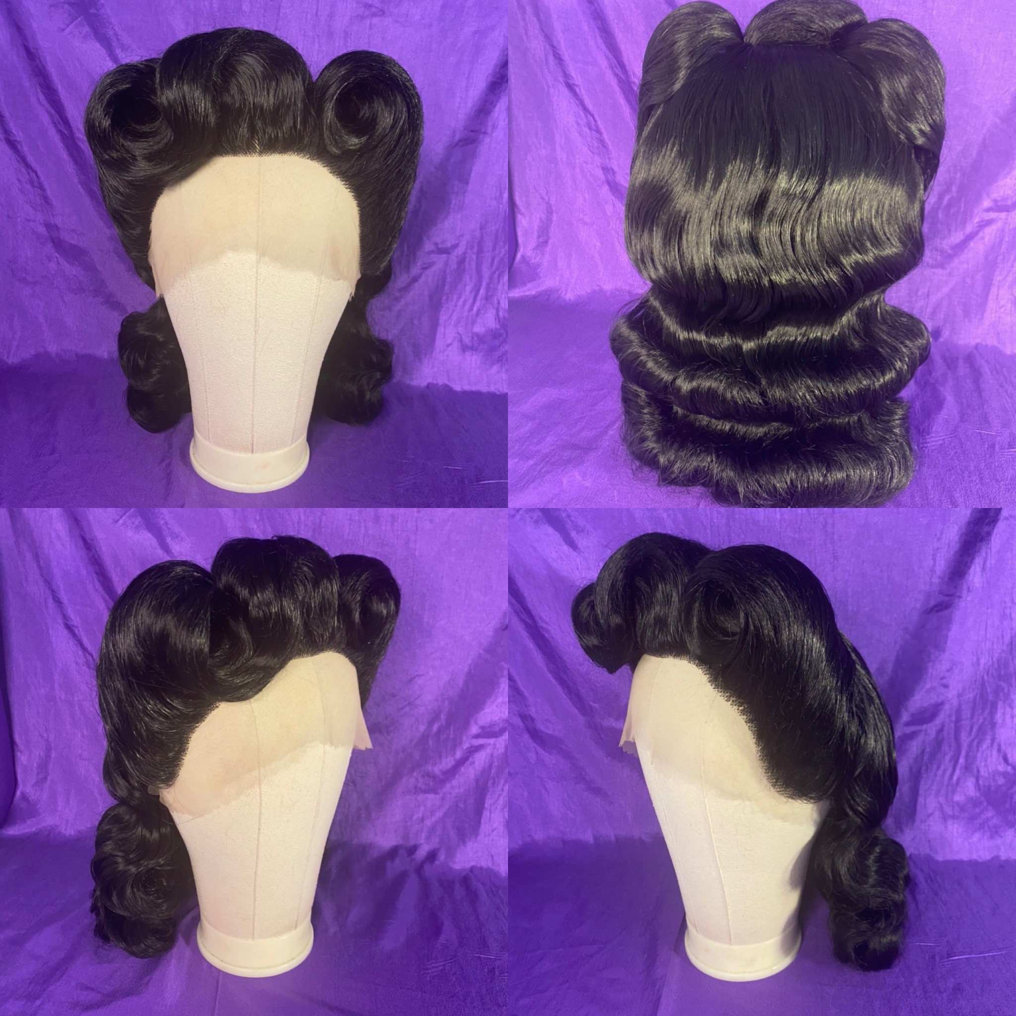 Ivy Pinup Wig Various Colors Available 