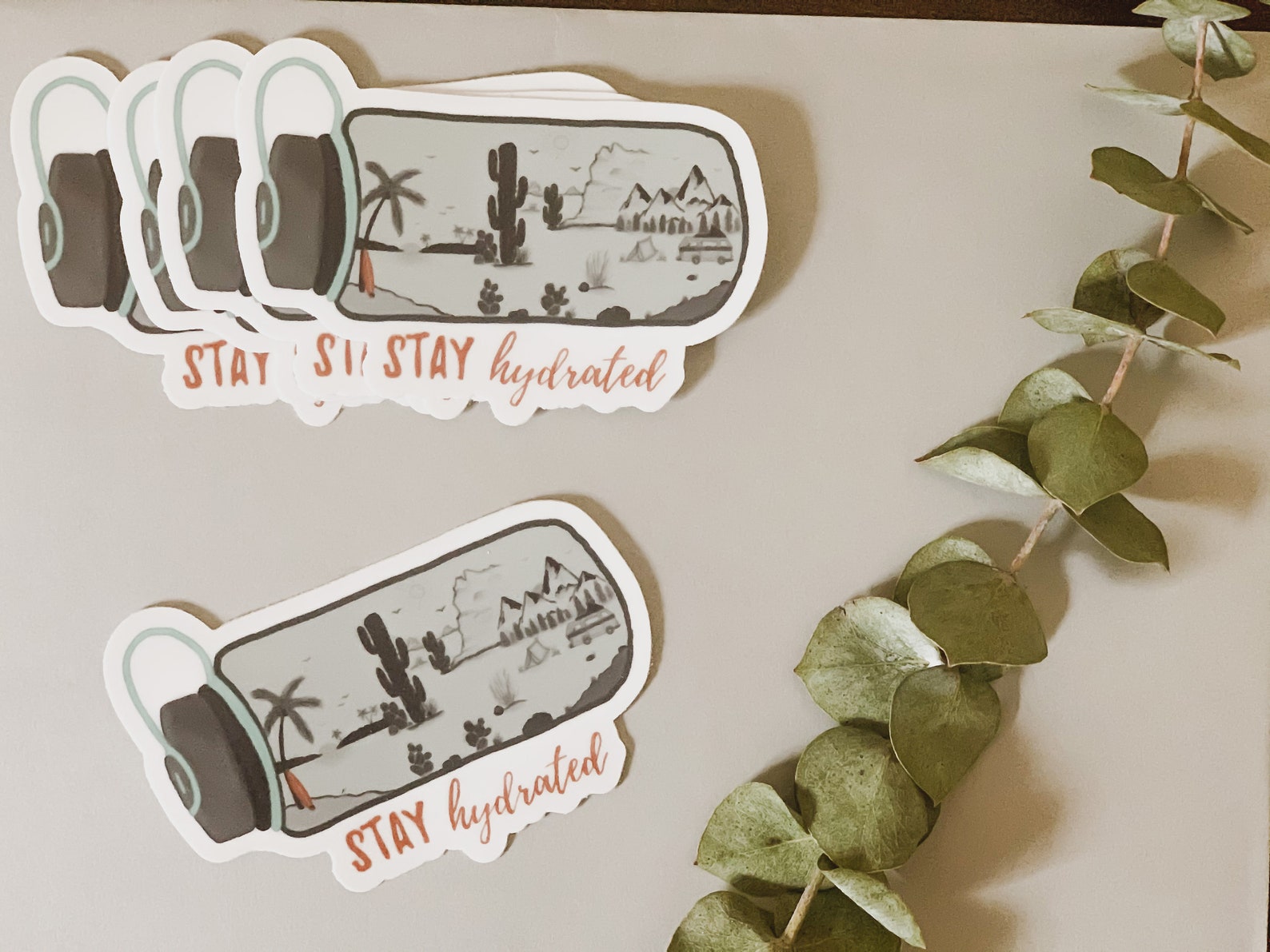 Stay Hydrated Sticker Water Bottle Sticker Hydration - Etsy