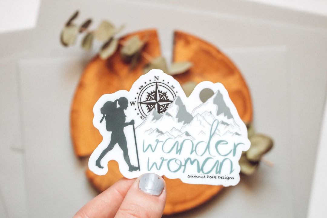 Wander Woman Sticker - Etsy