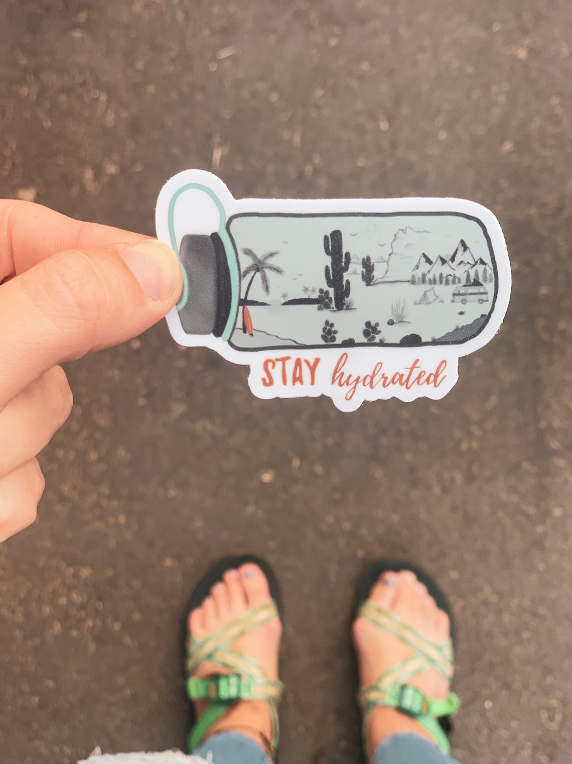 Stay Hydrated Sticker Water Bottle Sticker Hydration - Etsy
