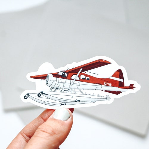 Dehavilland Beaver Sticker Floatplane Sticker - Etsy