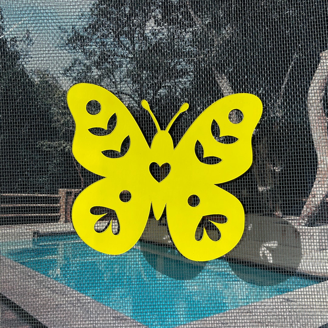 Butterfly - Screen Door Magnet (inside-out Set)- Magnetic Screen Door ...