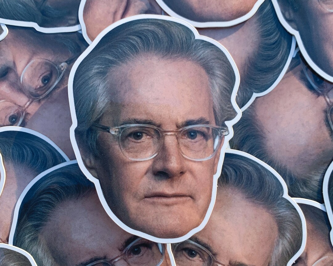 KMAC DADDY Kyle Maclachlan Sticker // Twin Peaks Sticker // Hollywood ...
