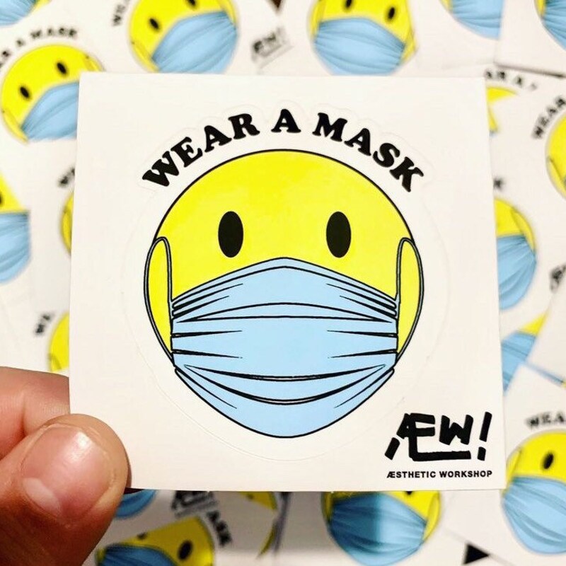 Smiley Face Mask - Etsy