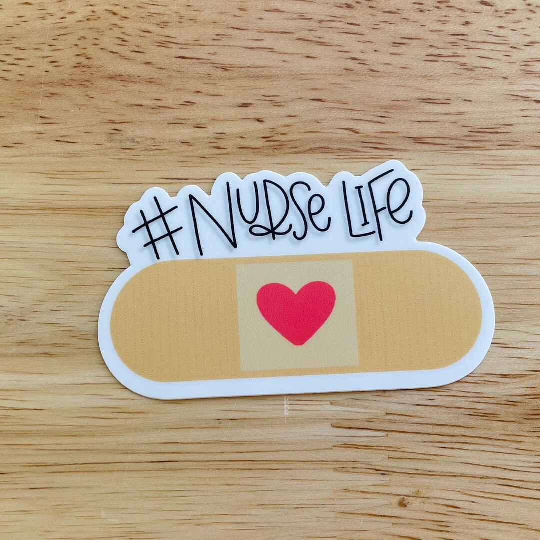 Nurse Life Sticker, Nurse Life, #nurse Life, Hydroflask Sticker ...