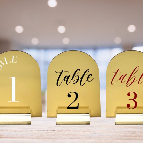 Gold Table Decor - Etsy