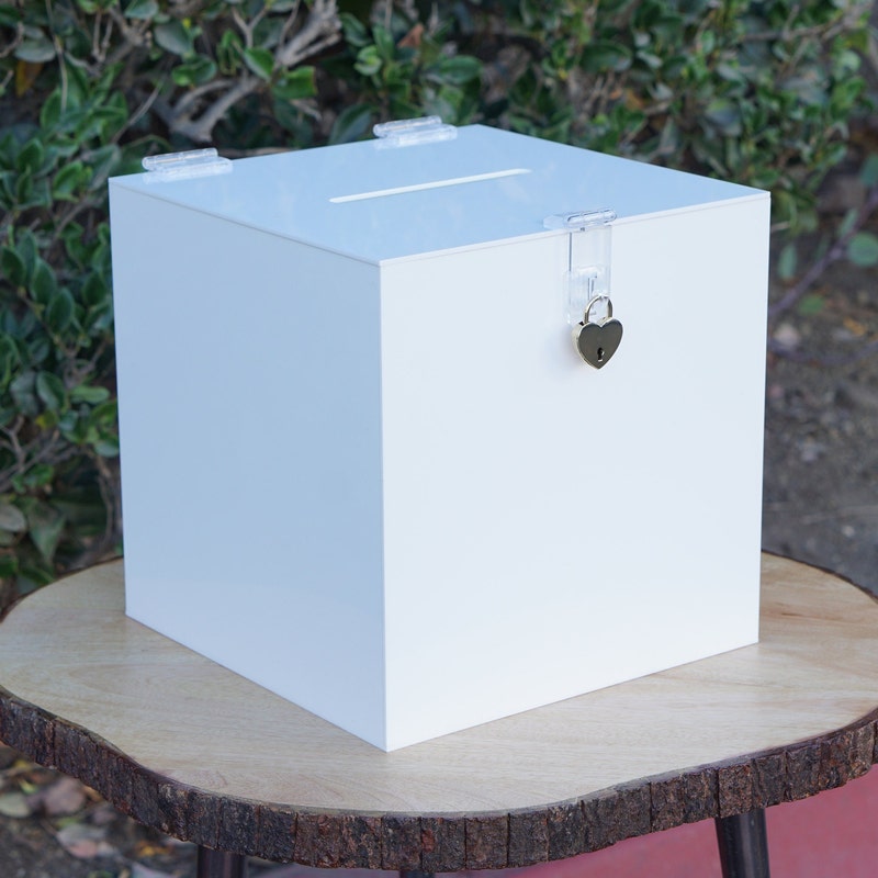 Acrylic White Box Key - Etsy