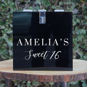 Personalized Sweet 16 Cards Gift Box - Etsy