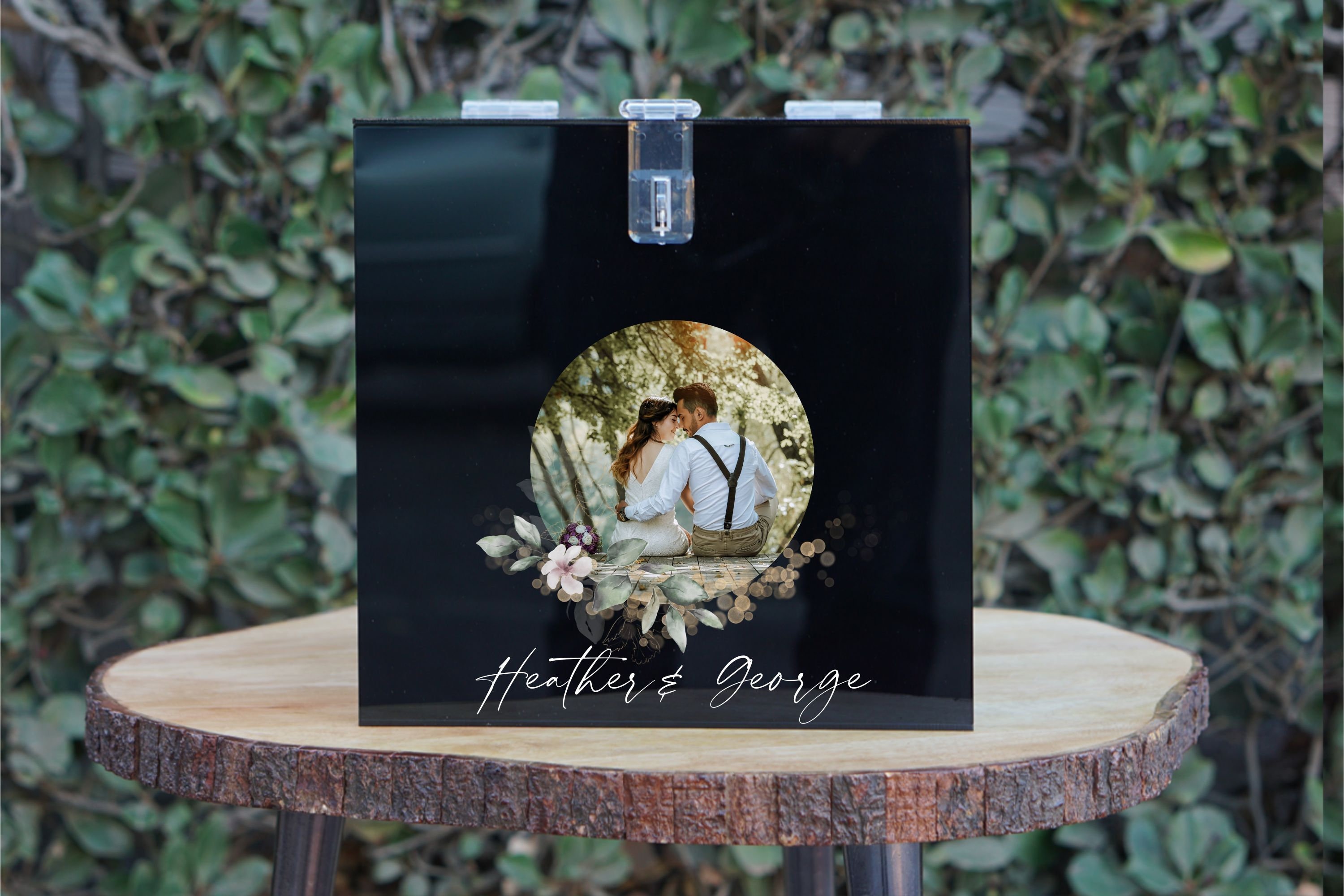 Unique and Special Card Box Customized Wedding Acrylic Card Box With ...