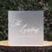 Personalized Acrylic Card Box With Lock in Back | Acrylic Card Box ...