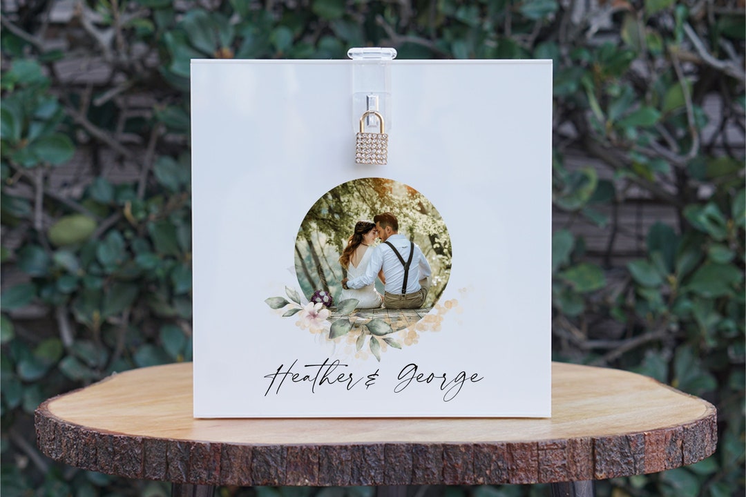 Unique and Special Card Box Customized Wedding Acrylic Card Box With ...