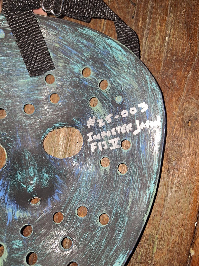 Friday the 13th V imposter Jason Jason Voorhees Replica Hockey Mask ...